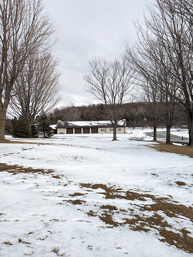 Winter wonderland or secret ice kingdom? Orchard Beach proves that Michigan's beauty doesn't hibernate.