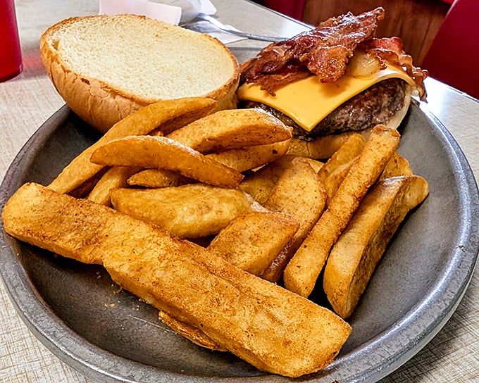 Fries that could make a Frenchman weep! Golden, crispy, and more addictive than your favorite binge-worthy TV show. Resistance is futile.