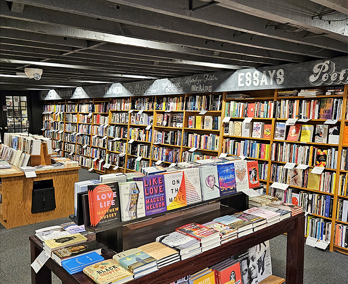 Essays, poetry, and more—oh my! This basement is the yellow brick road of non-fiction adventures.