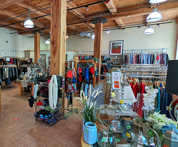 Welcome to the land of endless possibilities! This interior shot showcases the true essence of Retique &ndash; where style meets savings in perfect harmony.