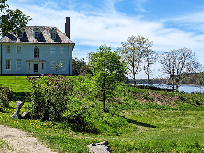 Home sweet historic home! With a backyard like this, who needs a time machine? The past is right here, and it's spectacular.