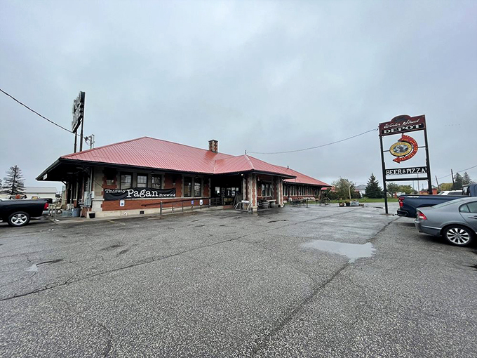 Chart a course for craft beer nirvana. This unique brewpub is the perfect place to park your chariot and feast like a Norse god.