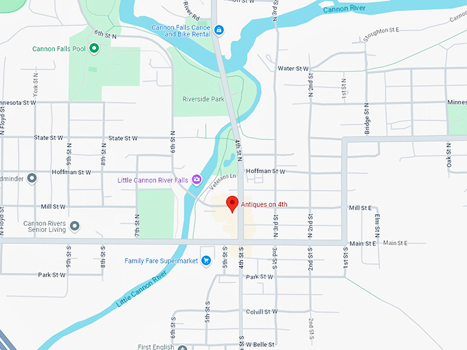 16 antiques on 4th map