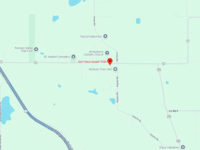 16 dorf haus supper club map