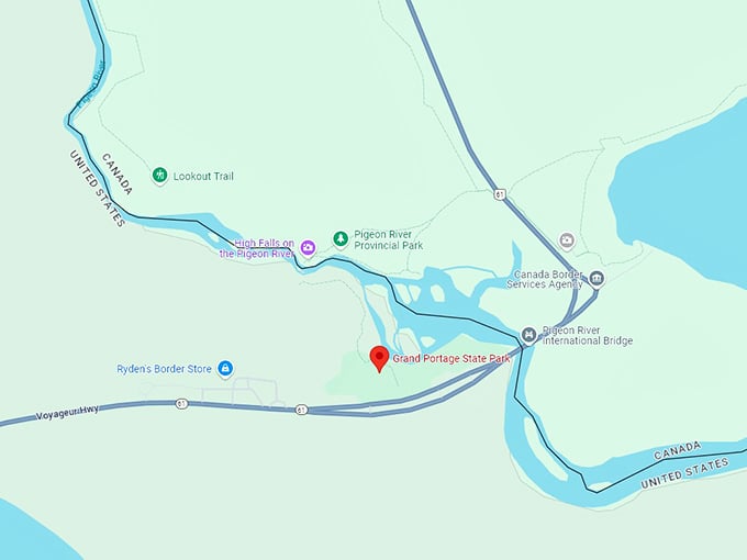 16 grand portage state park map