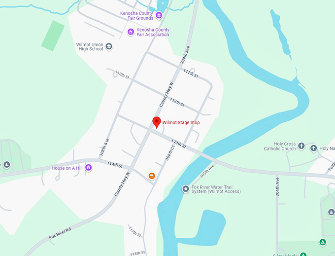 16. Wilmot Stage Stop map