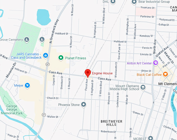 16. Engine House map