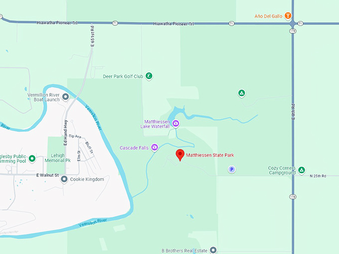 16 matthiessen state park map