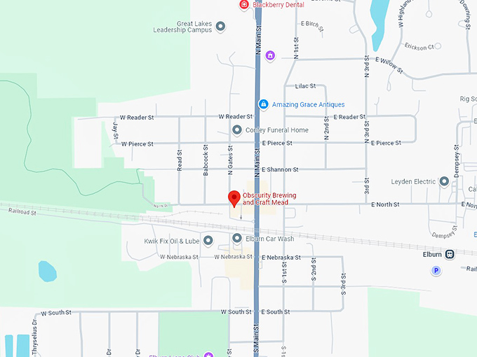 16 obscurity brewing and craft mead map