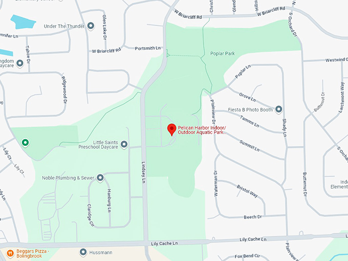 16 pelican harbor aquatic park map