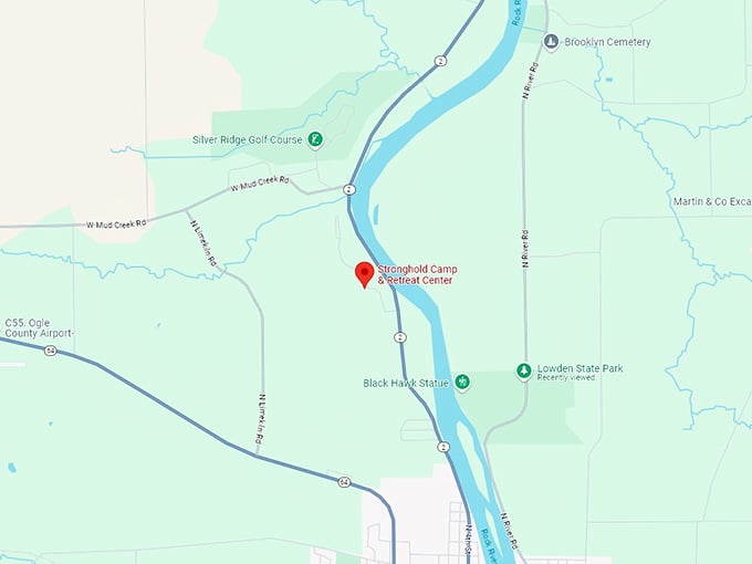 16 stronghold camp & retreat center map