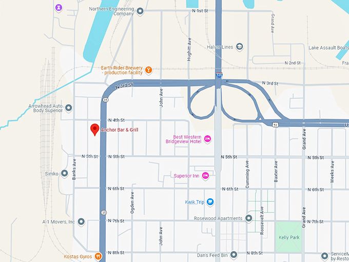 16 the anchor bar map