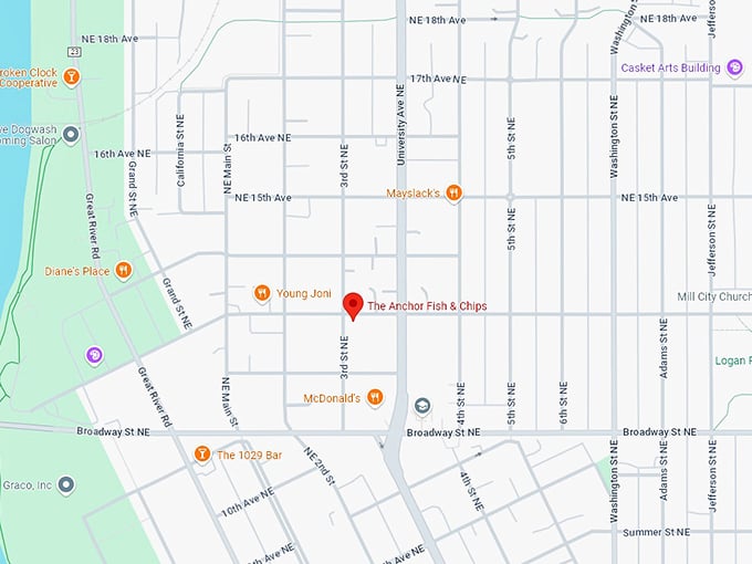 16 the anchor fish & chips map