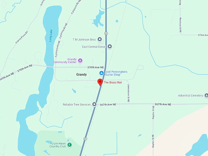 16 the brass rail map