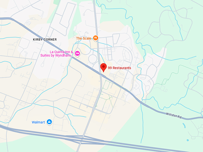 16. 99 restaurants map