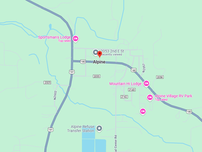 16. alpine map