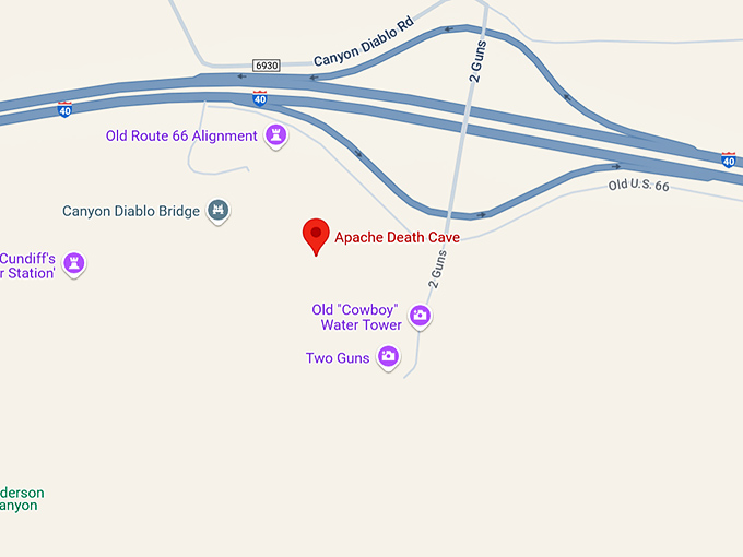 16. apache death cave map