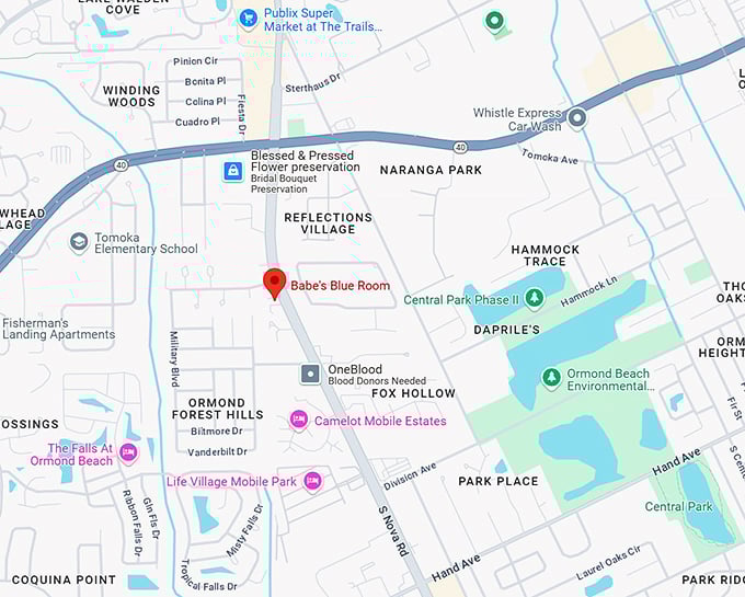 16. babe's blue room map