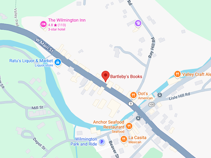 16. bartleby's books map