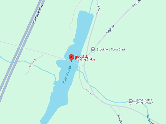 16. brookfield floating bridge map