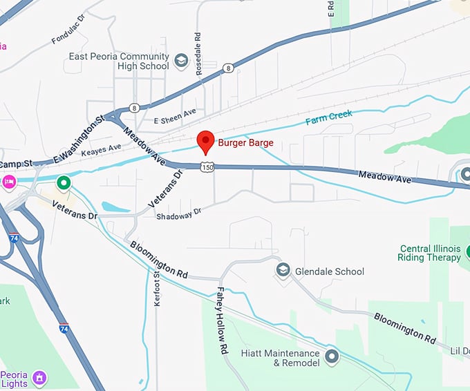 16. burger barge map