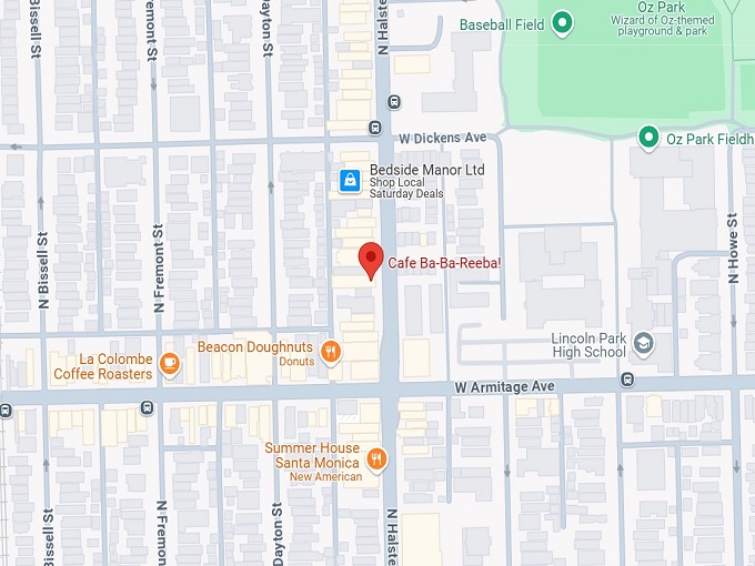 16. cafe ba ba reeba! map