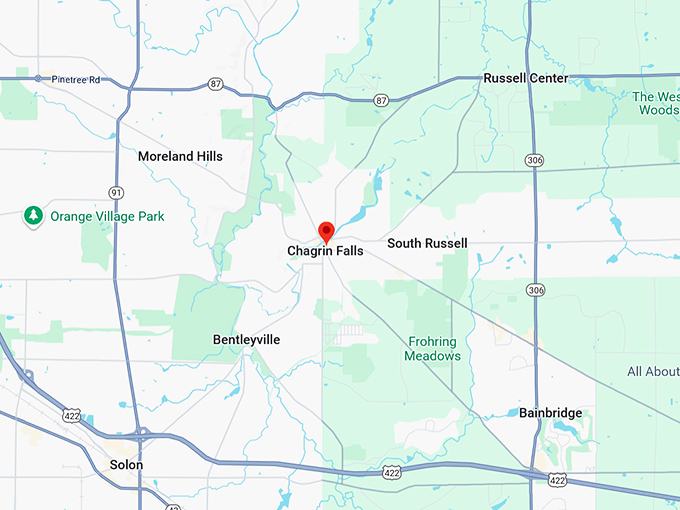 16. chagrin falls map