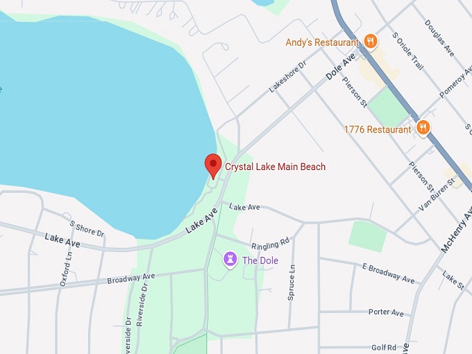 16. crystal lake main beach