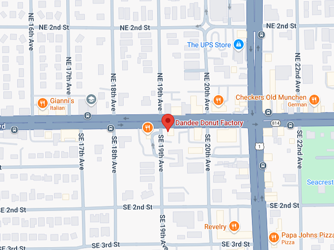 16. dandee donut factory map