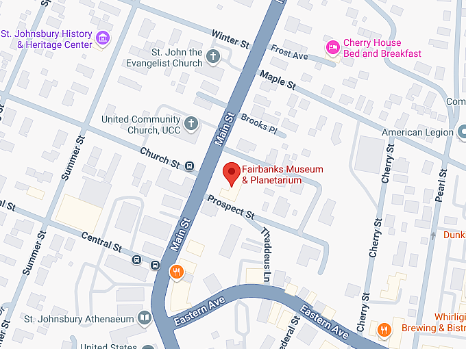 16. fairbanks museum & planetarium map