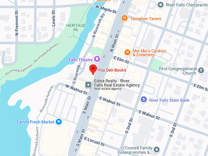 16. fox den books map