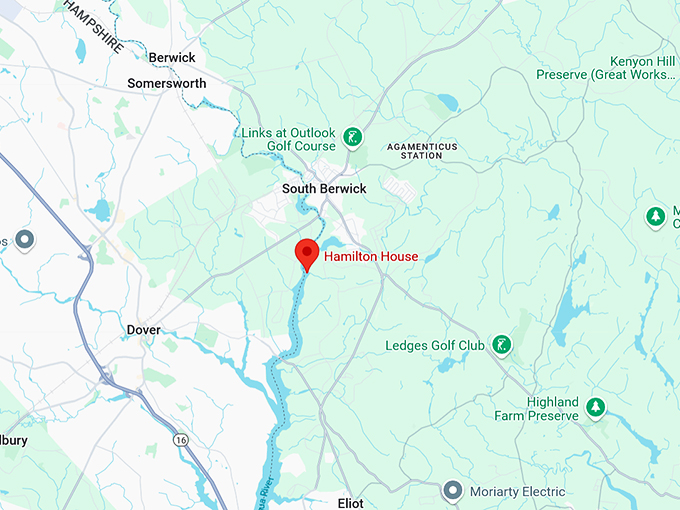 16. hamilton house map