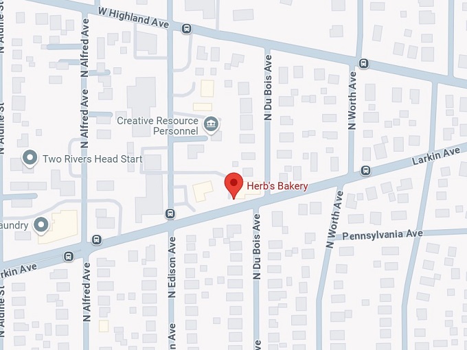 16. herb's bakery inc map