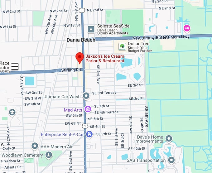 16. Jaxson's ice cream parlor & restaurant map