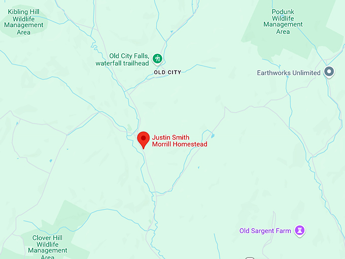 16. justin smith morrill homestead map