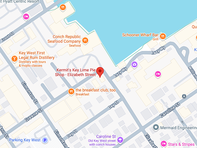 16. kermit's key lime pie shop elizabeth street map