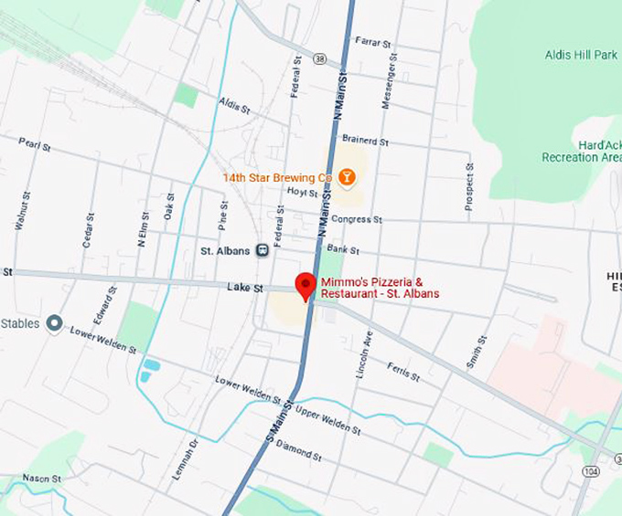 16. mimmo's pizzeria & restaurant map