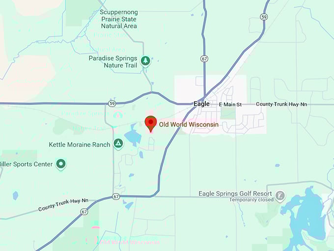 16. old world wisconsin map