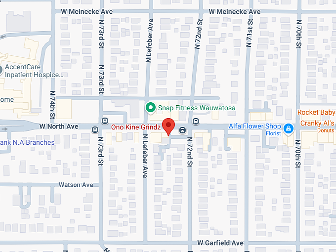 16. ono kine grindz map