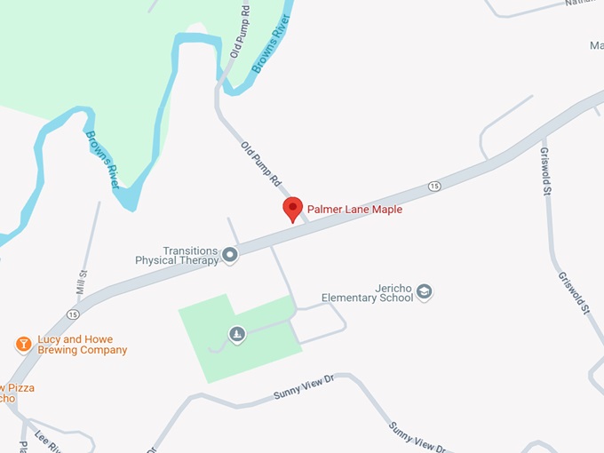 16. palmer lane maple map