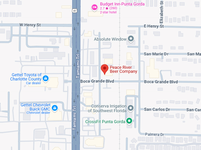 16. peace river beer company map