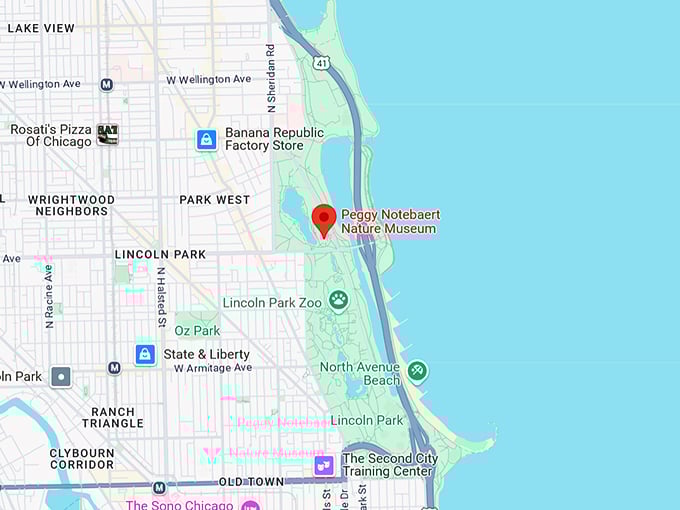 16. peggy notebaert nature museum map