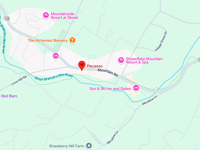 16. piecasso pizzeria & lounge map