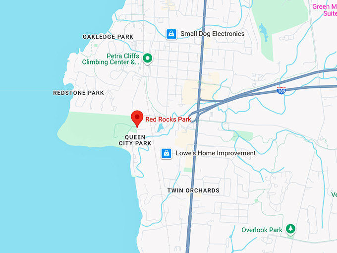 16. red rocks park map