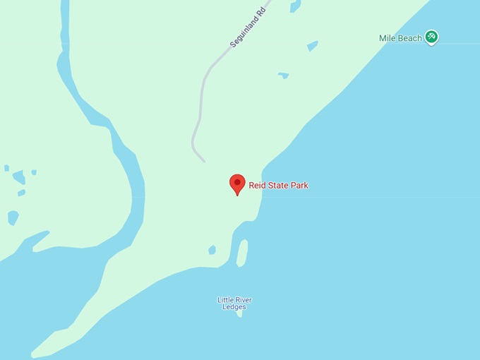 16. reid state park map