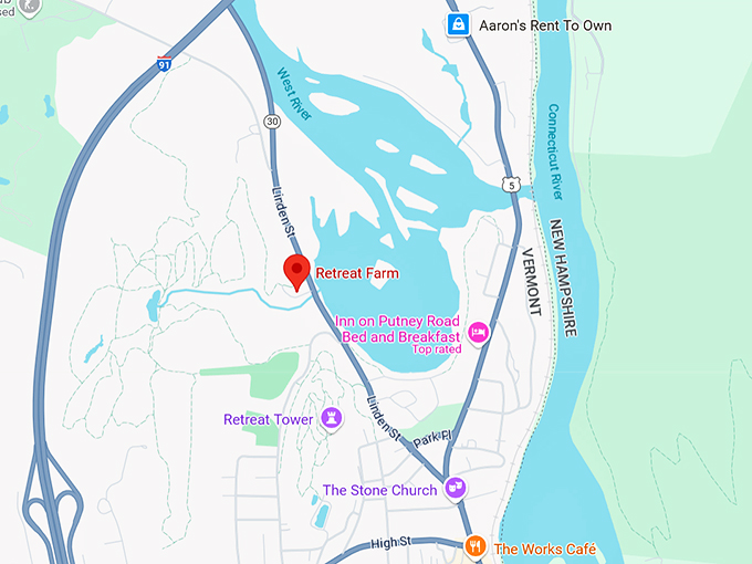16. retreat farm map