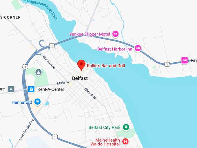 16. rollie's bar and grill map