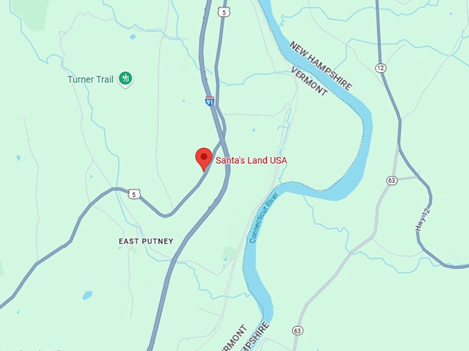 16. santa's land usa map