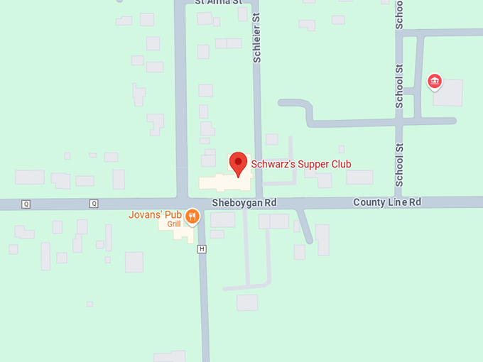 16. schwarz's supper club map