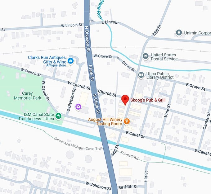 16. skoog's pub & grill map